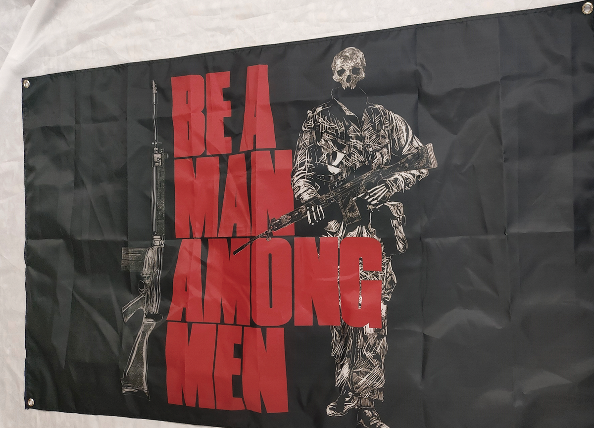 Man Among Men Flag – Redcoat Apparel